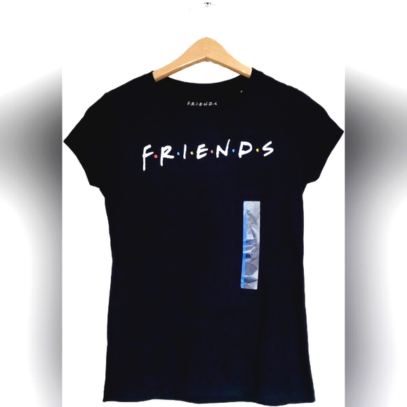 FRIENDS | Shirts & Tops | Friends Logo Tshirt Black Nwt | Poshmark